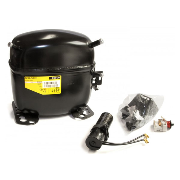 COMPRESOR ZEL HDL140A R600 GAS (TLES7,5KK.3) 8.1CC- 110W (1/6 cv ...